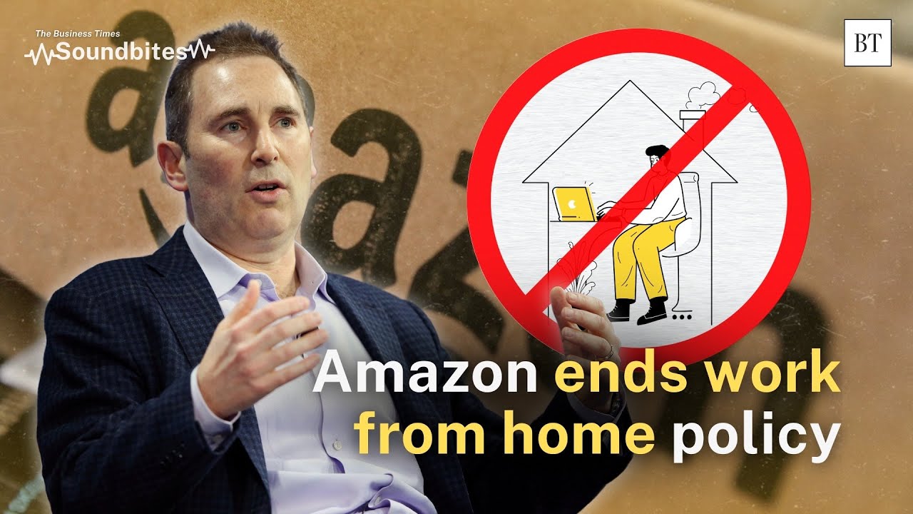 Amazon mandates 5-day office return in 2025, ends remote work - YouTube