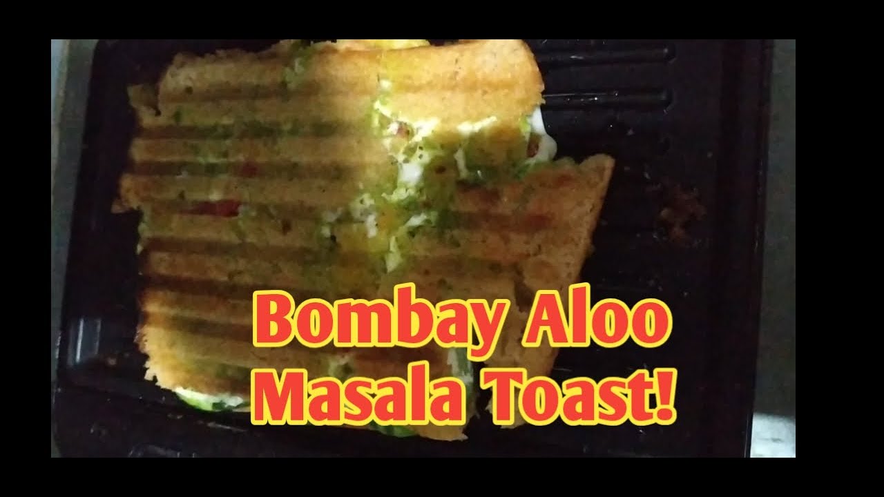 Bombay Aloo Masala Toast | Aloo Cheese Sandwich with important Chutney ...