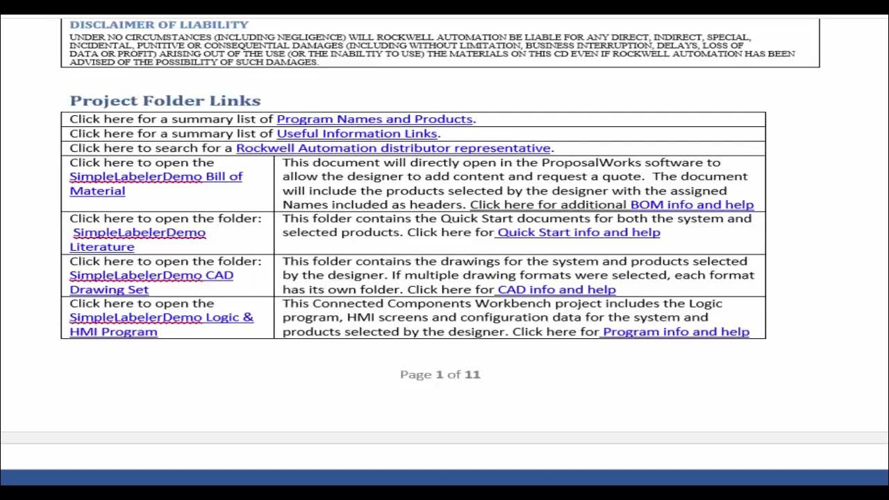 Connected Components Accelerator Toolkit Ch5 Project Document Tutorial - YouTube