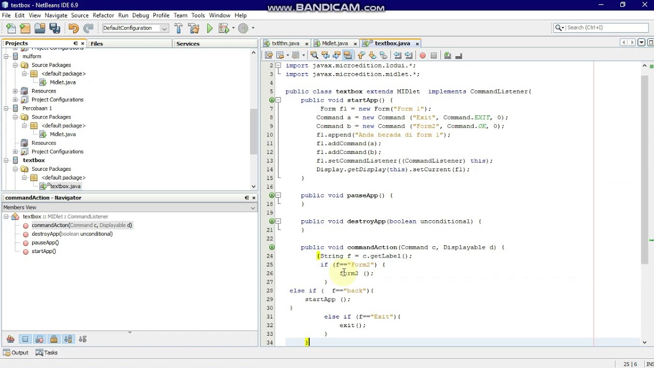 MEMBUAT TEXTBOX PADA NETBEANS - YouTube