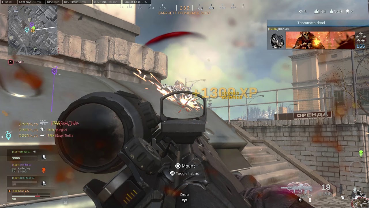 COD Warzone: Triple Kill - YouTube