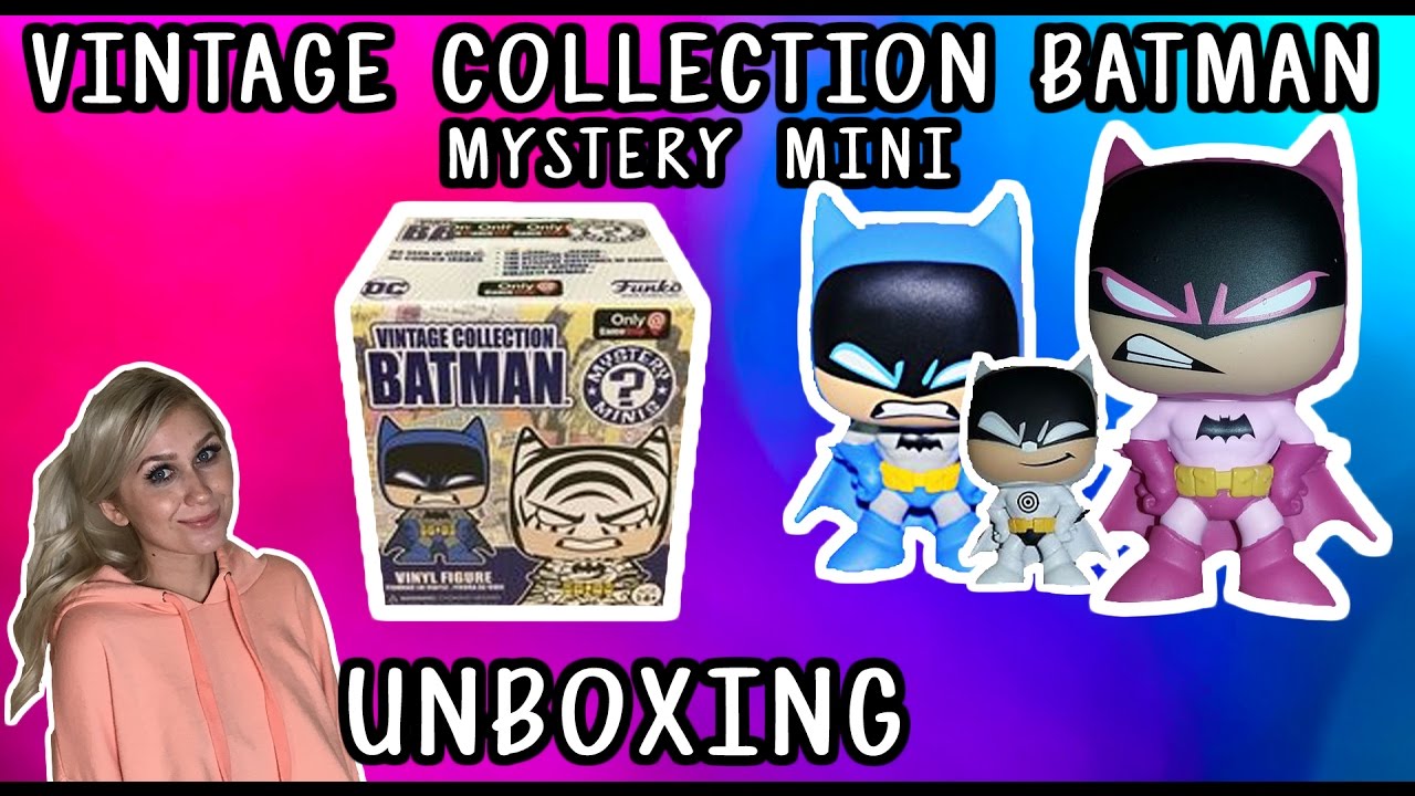 EPIC Vintage Collection BATMAN Mystery Minis Funko Pop box opening ...