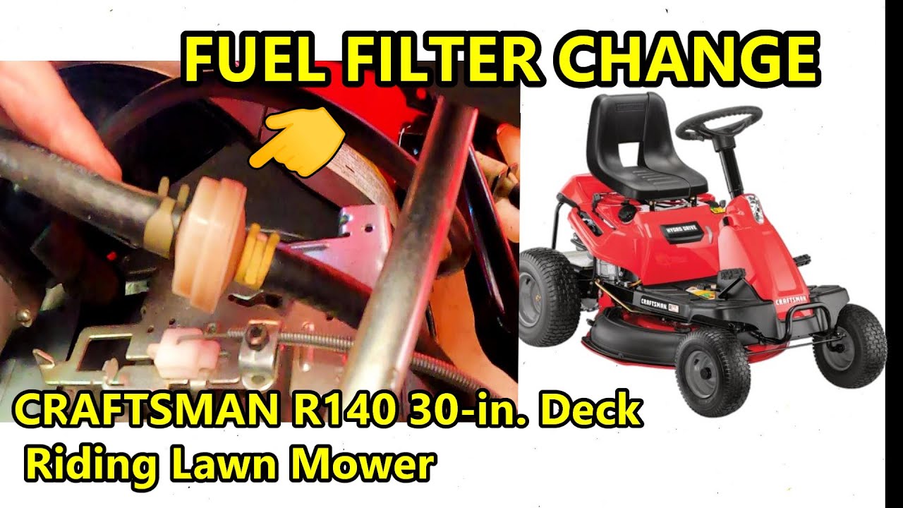 How to Replace the Fuel Filter of a Briggs and Stratton on the ...