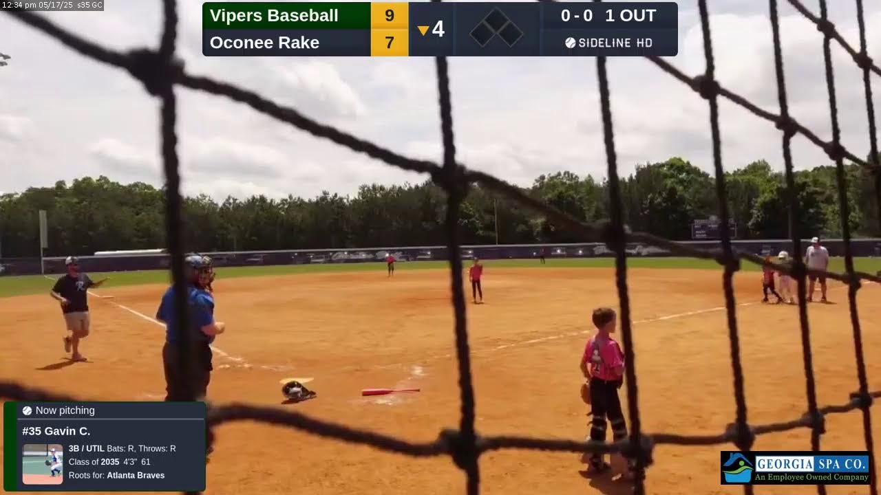 Vipers Baseball @ Oconee Rake (2025.05.17) - YouTube