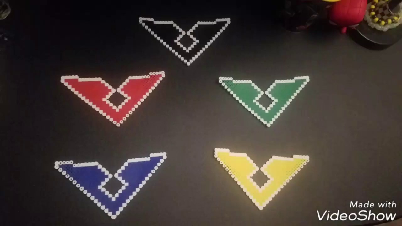 DIY Voltron Perler Bead Pattern - YouTube