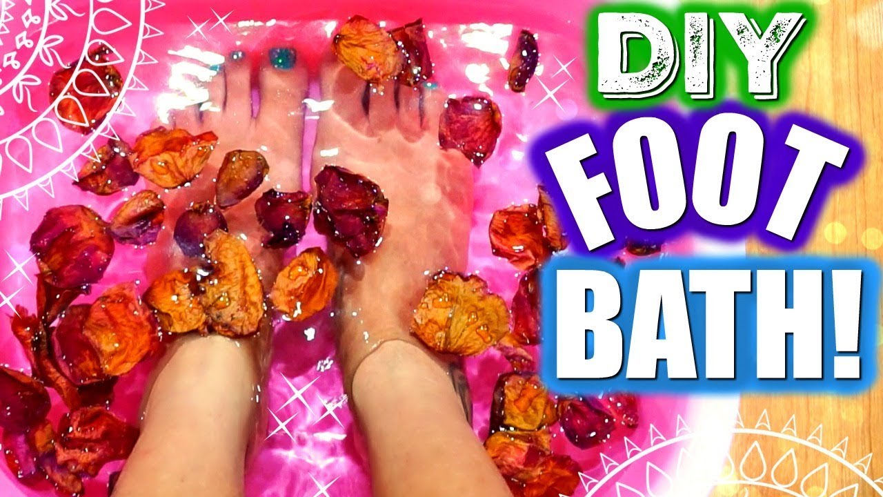 DIY FOOT BATH TO CLEANSE YOUR MIND, BODY AND SPIRIT!! - YouTube