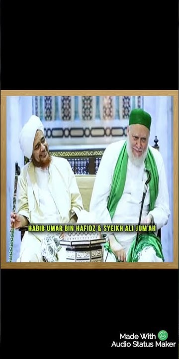 Habib Umar Bin Hafidz dan Syekh Ali Jum'ah - YouTube