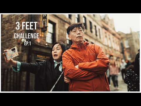 POV Street Photography on Edinburgh's Royal Mile (3 Feet Challenge)