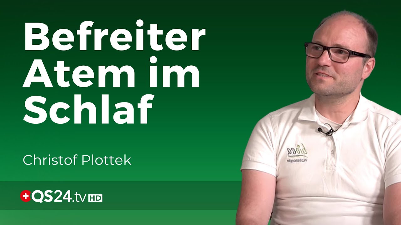 In dieser Position können Sie im Schlaf besser atmen ...