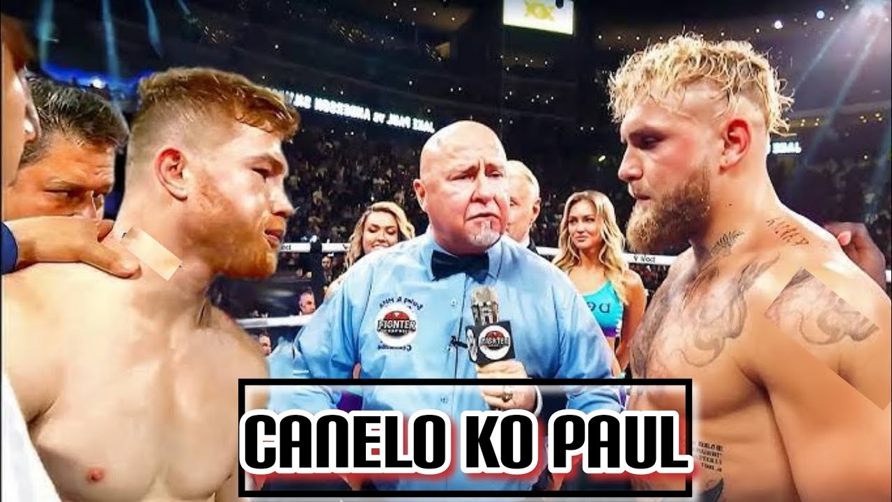Jake Paul vs Canelo Alvarez Full Fight Boxing Highlights - YouTube