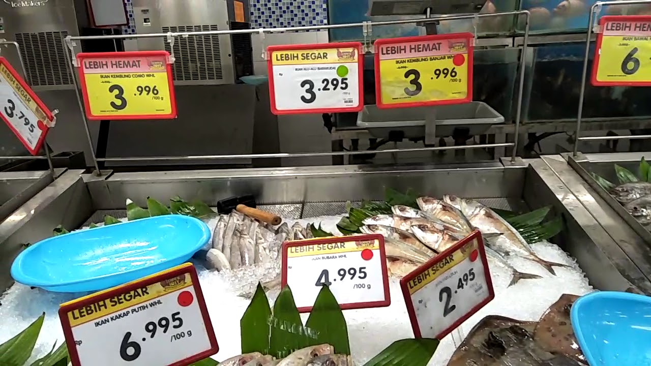 Cara menyajikan ikan segar ala Superindo - YouTube
