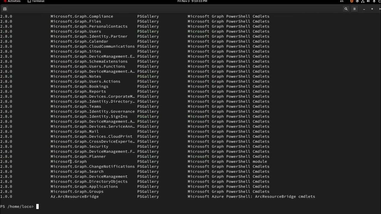 Powershell بالعربي Azure And Powershell Introtoazandmsgraphmodulesin Arabic Youtube
