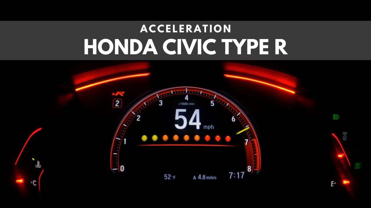 2020 Honda Civic Type R | ACCELERATION - YouTube