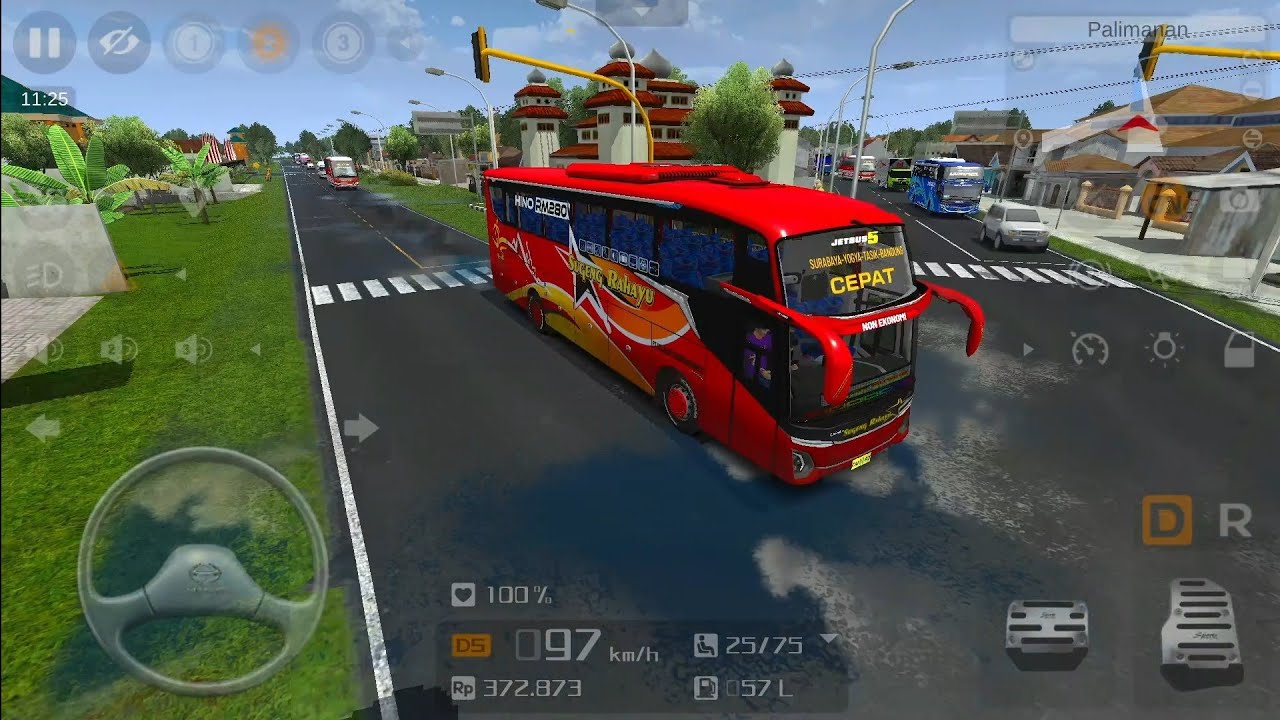 Bus JB5 Sugeng Rahayu Tujuan Bandung Oleng ~ Bus simulator Indonesia ...