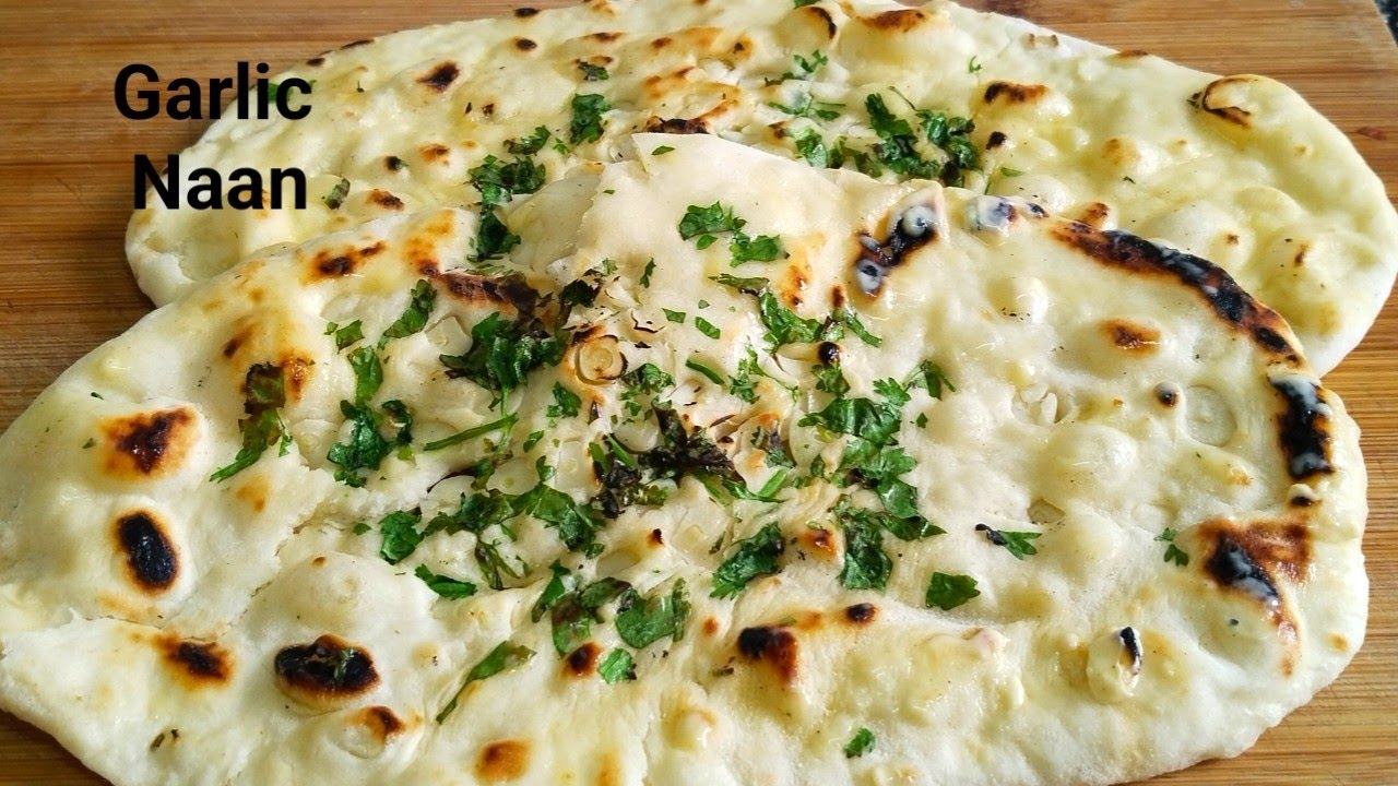 How to make Garlic Naan Bread |Garlic Naan|cookn life| - YouTube