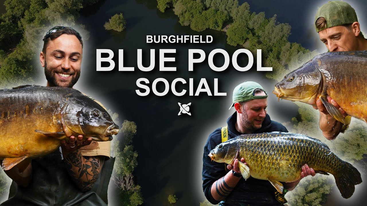 Carp Fishing Social at Burghfield Blue Pool- CC Moore In Session - YouTube