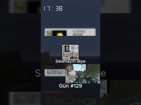 Her gün 30 saniye oynayarak Minecraft’ı bitiriyorum Gün:129 #minecraft