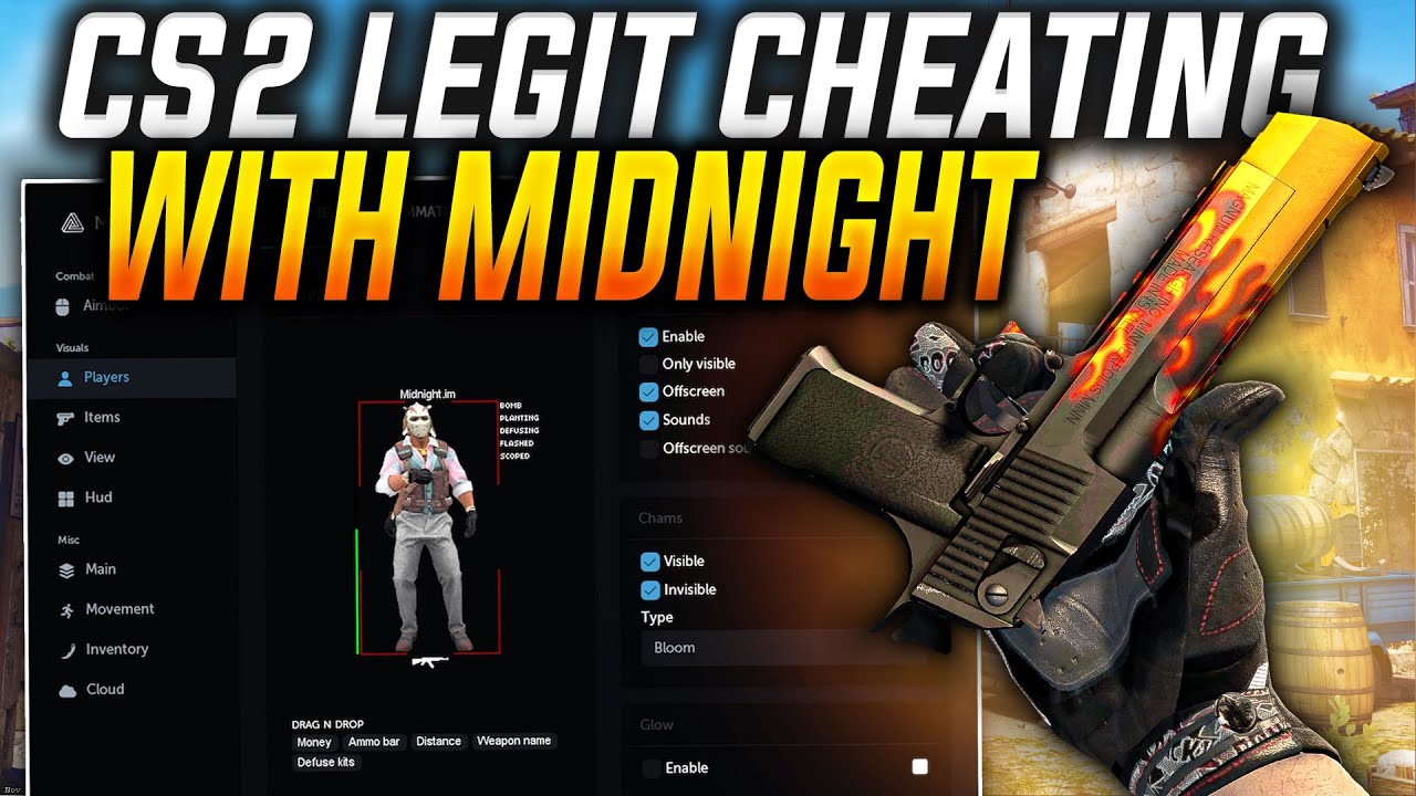 Can the Midnight CS2 Cheat REALLY Get You to Premier? - YouTube