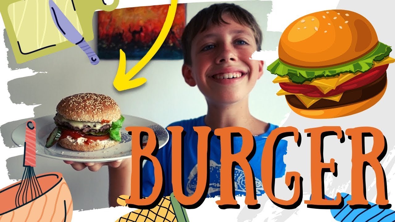 Burgers den lette måde - How 2 Burger Easy Cooking for Kids - YouTube