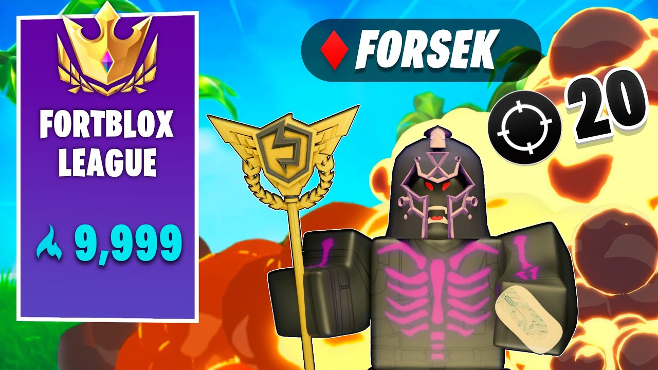 Playing arena with 100 other players!!! [Fortblox] *Crazy Arena Win ...