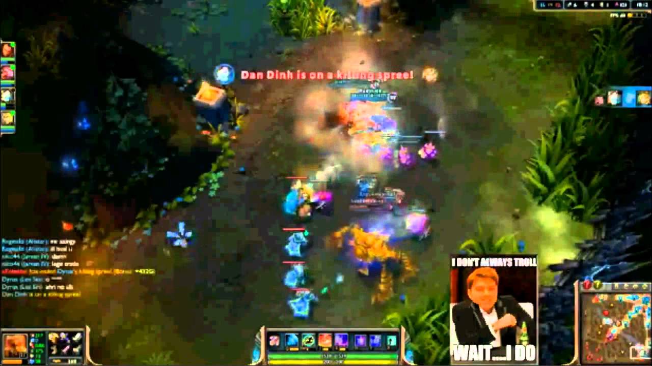 League of Legends: Dyrus from TSM playing Lee Sin - YouTube