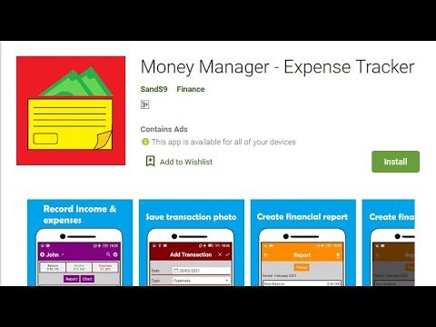Money Manager - Android App - YouTube