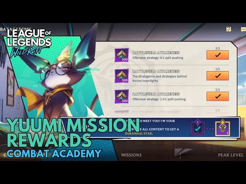 Yuumi Mission Rewards | Combat Academy - YouTube