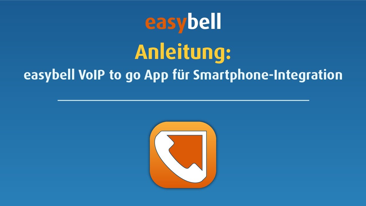 easybell VoIP to go Smartphone App - YouTube