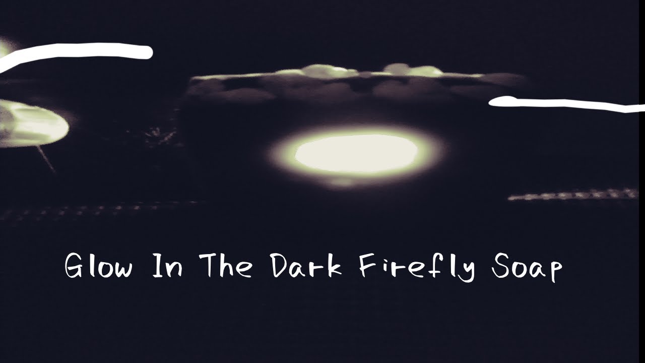 Firefly/Lighting Bug Glow In The Dark Cold Process Soap Making - YouTube