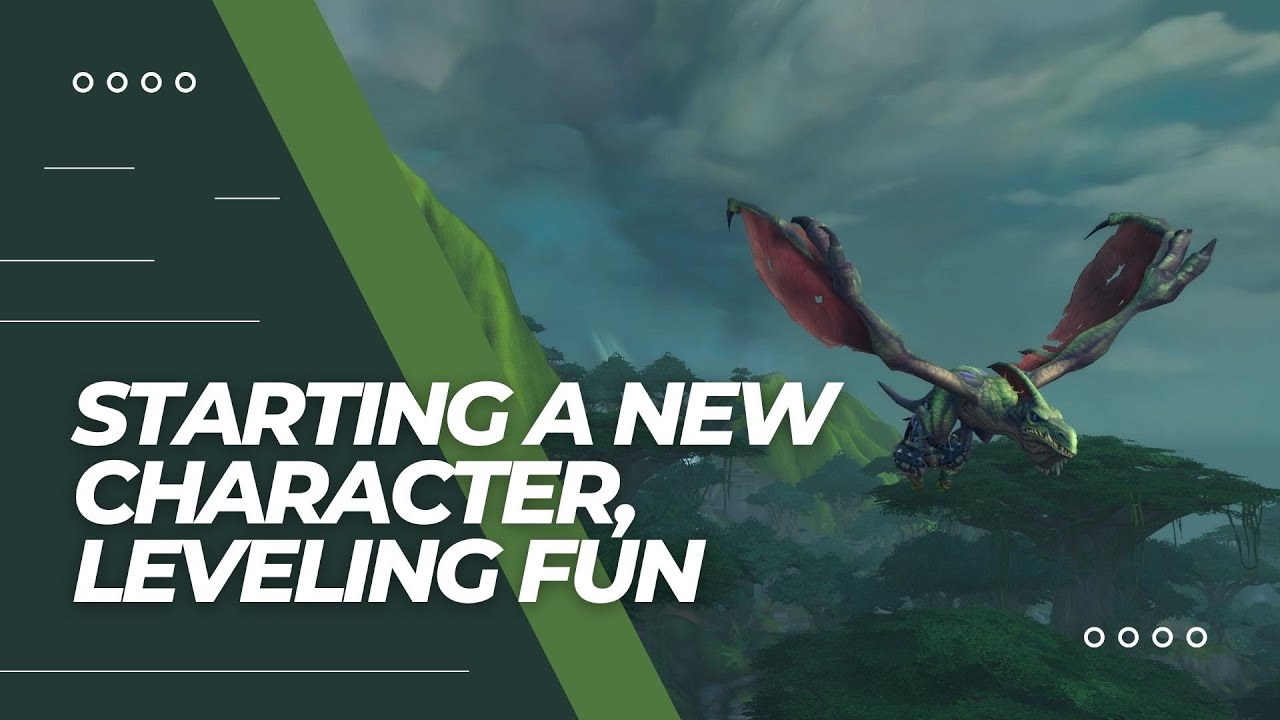 Starting a new Character, Leveling Fun - YouTube