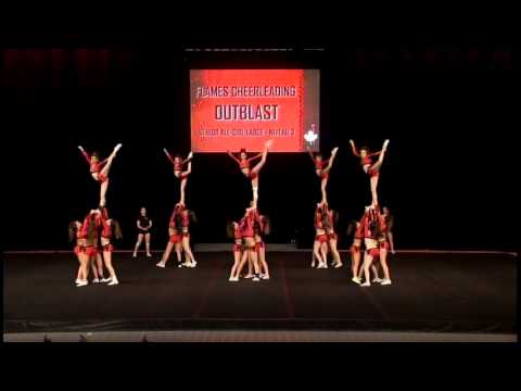 55- Flames Cheerleading - Outblast - YouTube