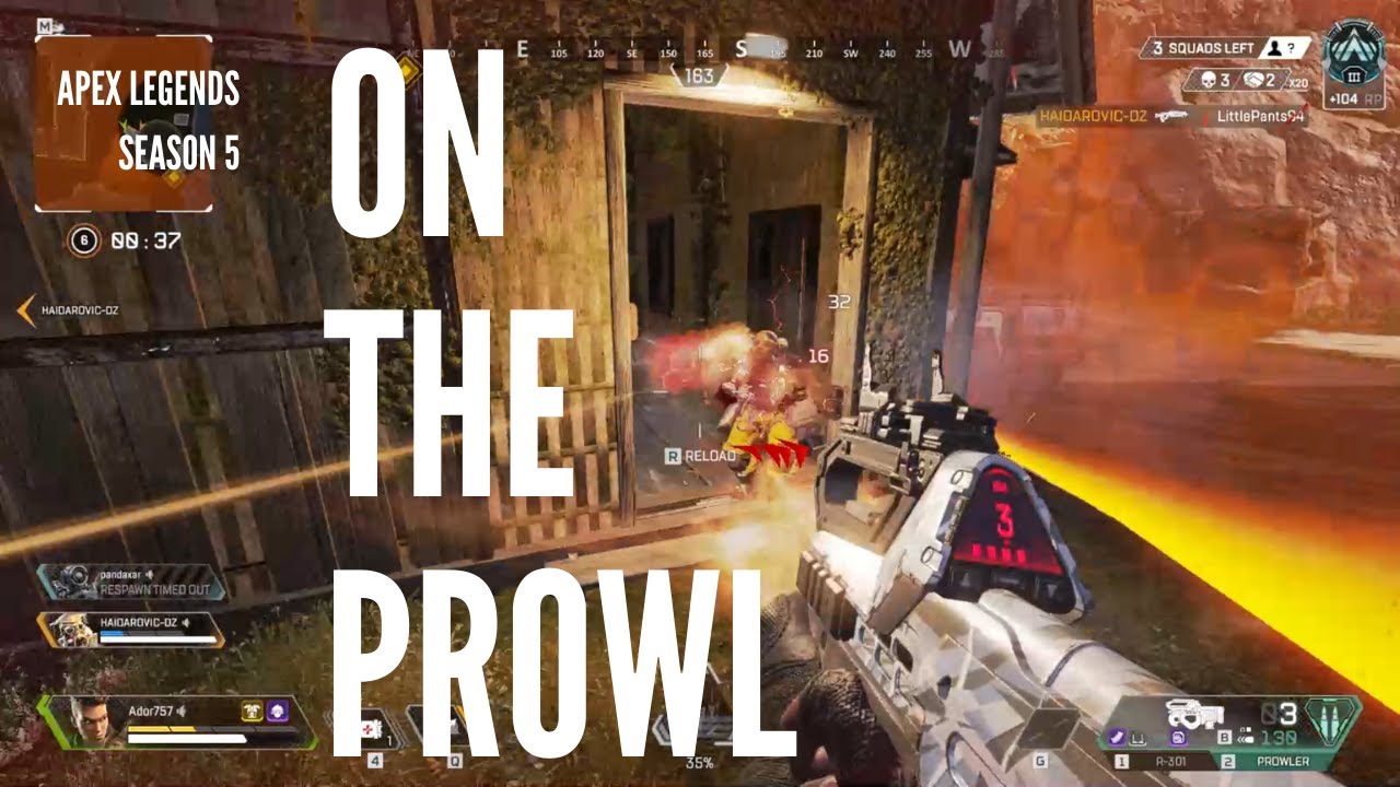 APEX LEGENDS S5 [RANKED]"On the Prowl" - YouTube