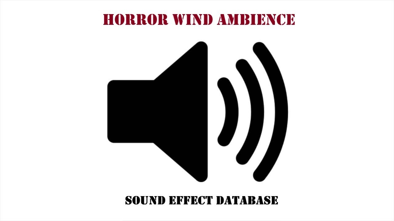 Horror Wind Ambience Sound Effect - YouTube