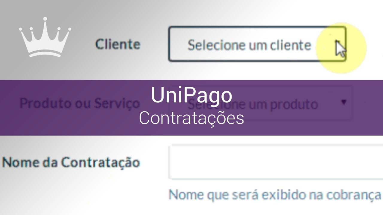 UniPago - Contratações | Tutorial - YouTube