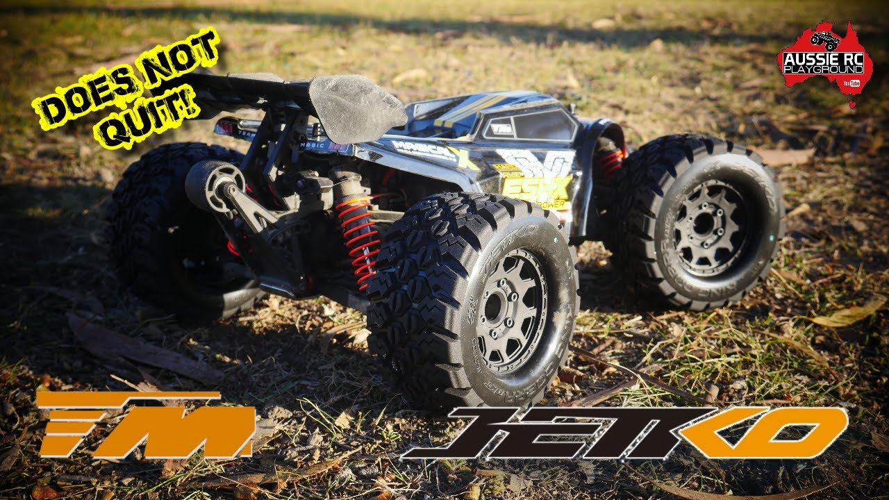 A total BEAST! Team Magic E5HX Plus+ with Jetko tyres - YouTube