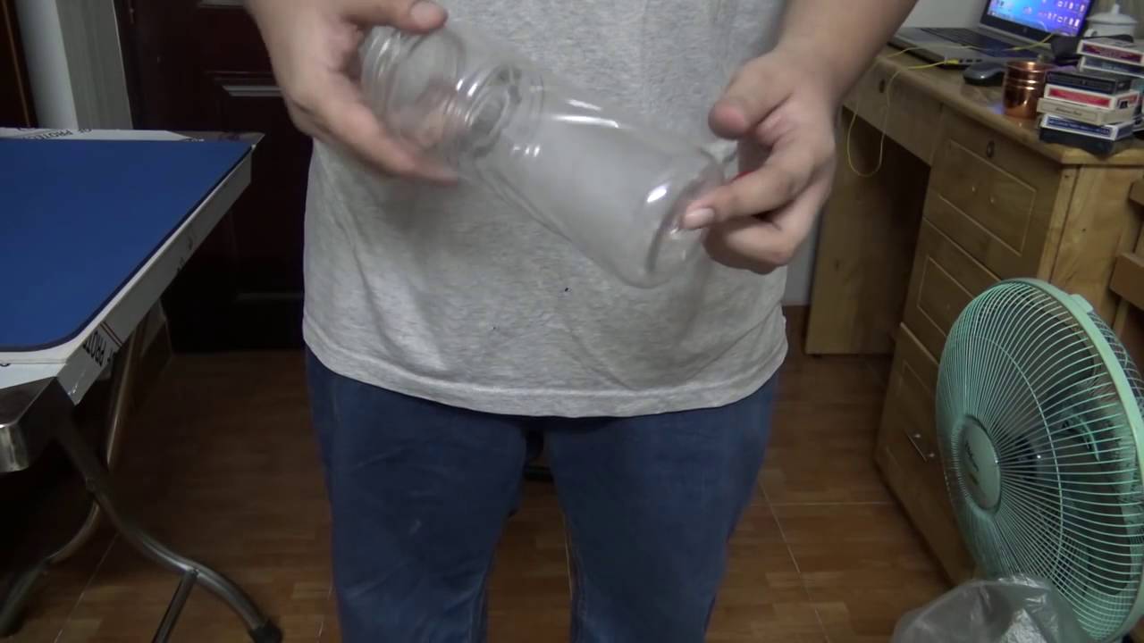01 EASY Magic Tricks YOU CAN DO REVEALED EXPLAINED Ball Thru Bottle ...