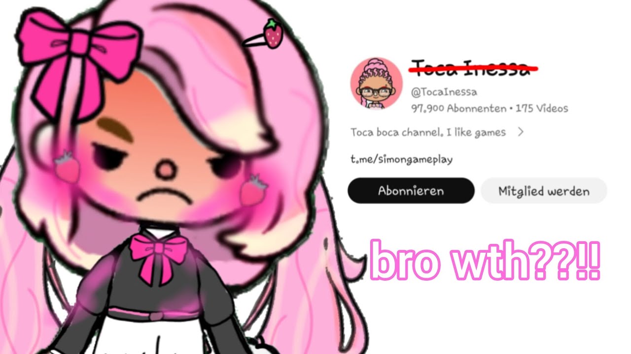 Reacting to Toca Inessa!🤡🗿|toca boca|toca Life world - YouTube