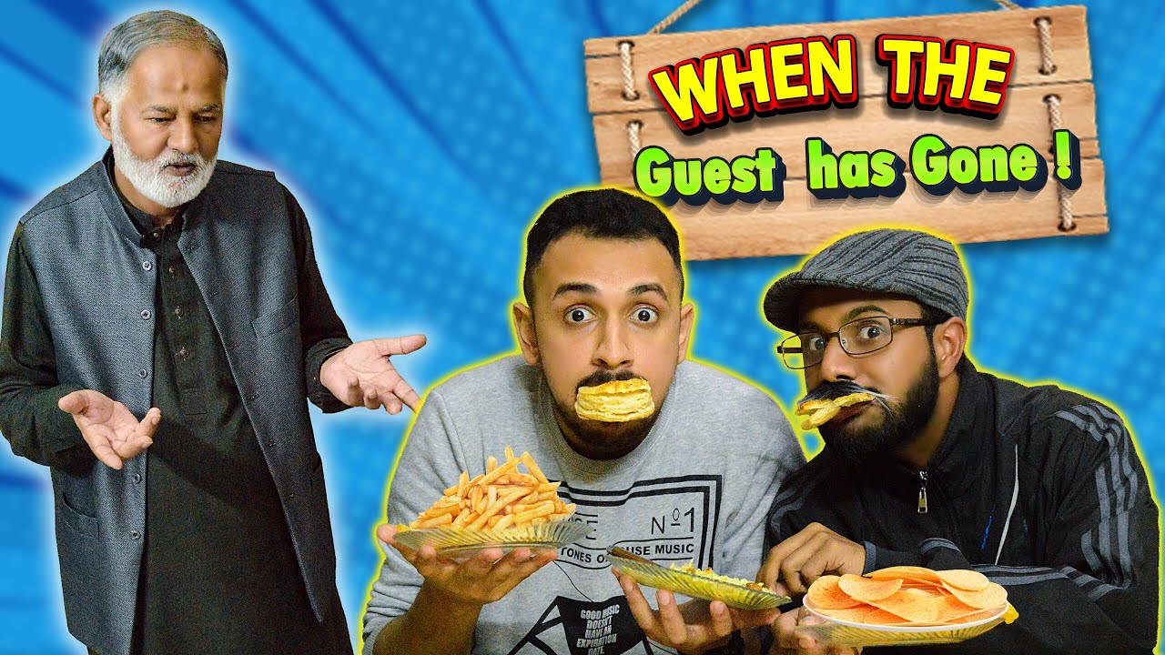 Desi Families After the Guests | Comedy Sketch | Laugh Yaars - YouTube