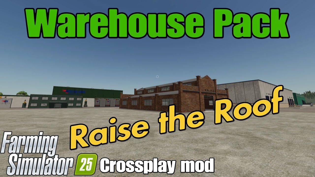 Warehouse Pack / FS25 crossplay mod - YouTube