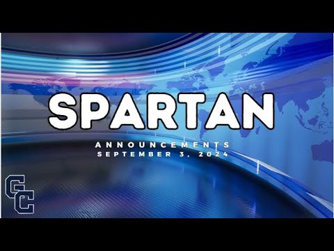 2024-25 GC Morning Announcement - YouTube