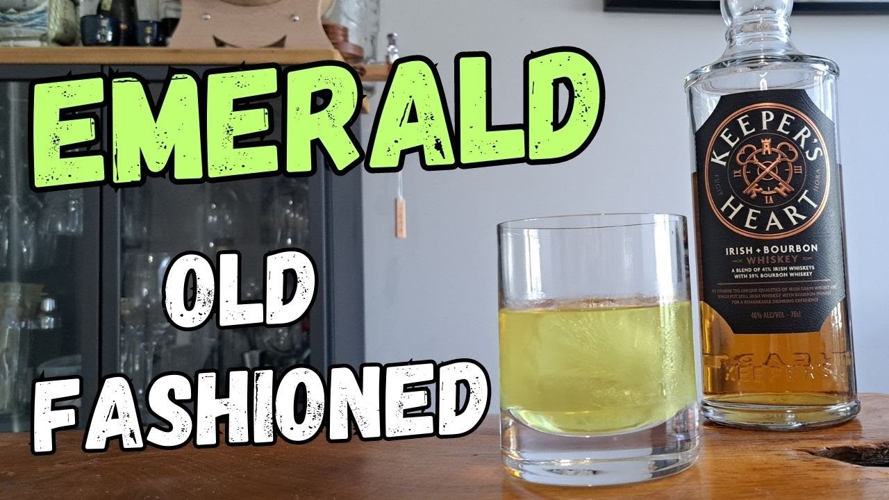 EMERALD Old Fashioned | Cocktail Recipe - YouTube