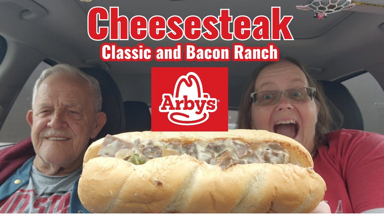 Arby's Cheesesteak Classic and Bacon Ranch Review - YouTube
