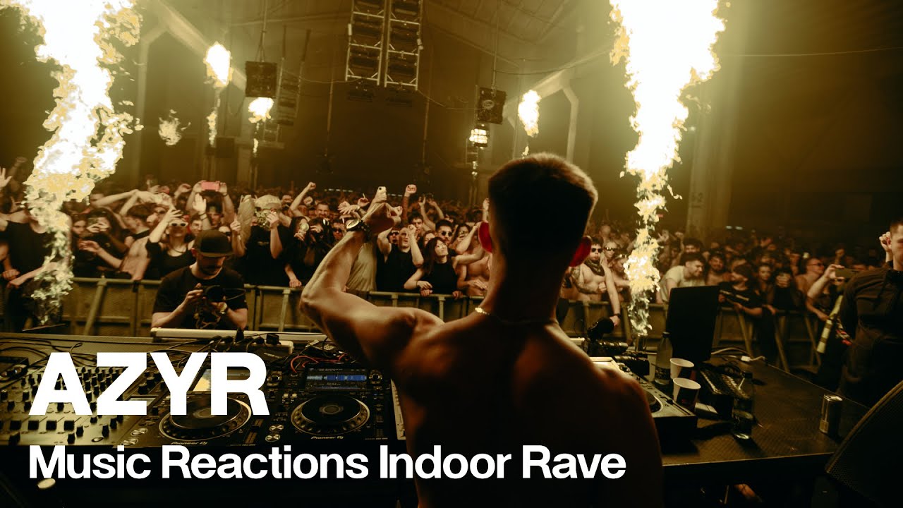 AZYR | Music Reactions Indoor Rave, May 2025 - YouTube