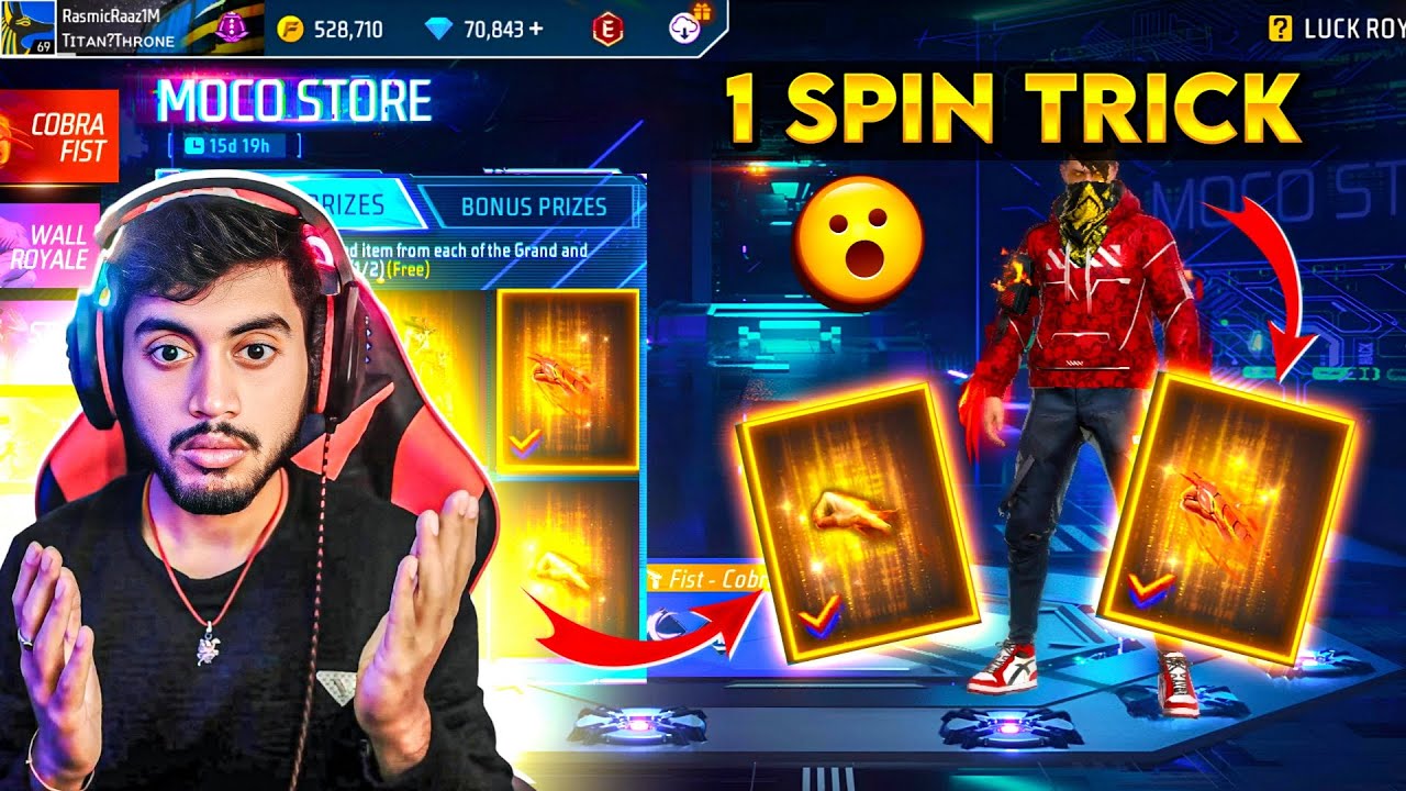 COBRA FIST SKIN RETURN EVENT| FREE FIRE NEW EVENT| FF NEW EVENT TODAY ...