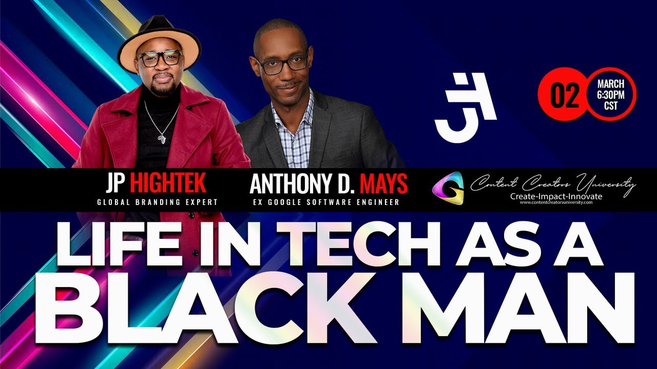 Life in Tech As A Black Man - YouTube