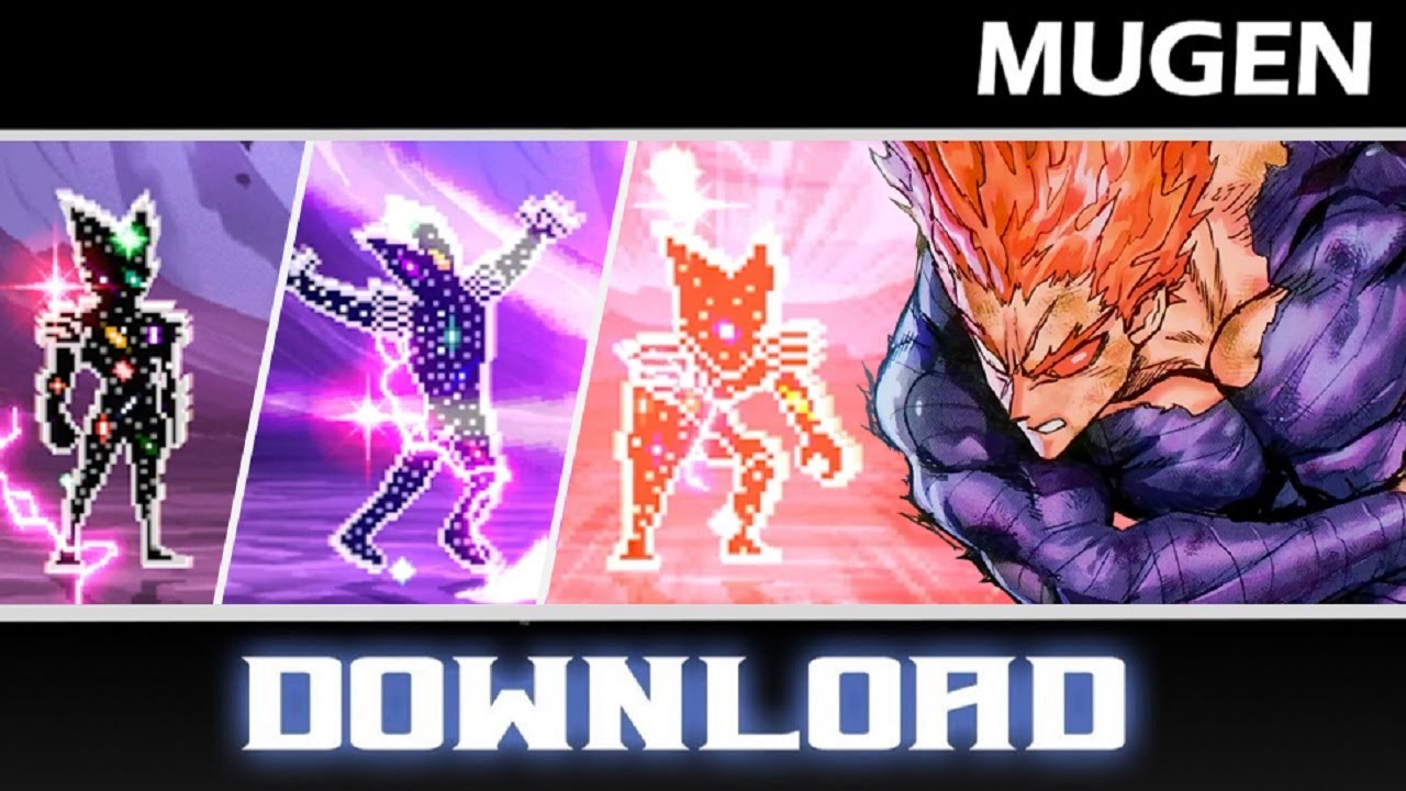 Comic Garou V.2 JUS Edit Dark Night - MUGEN JUS CHAR - YouTube