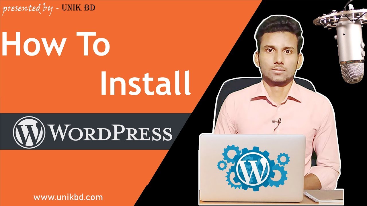 Wordpress Install Bangla Tutorial Youtube
