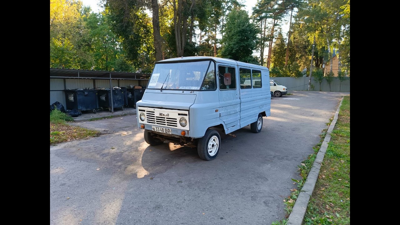 Zuk a07 металлолом на выставке - YouTube