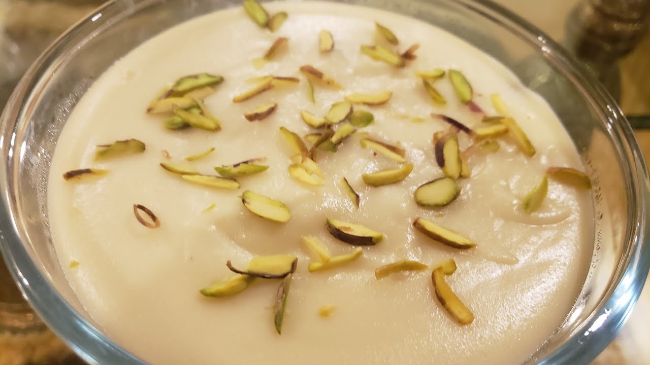 Firni/ Easy recipe for Phirni - YouTube