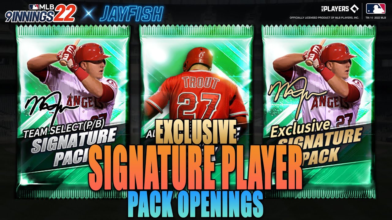 MLB 9 Innings | Exclusive Signature Pack Opening | Live Stream - YouTube